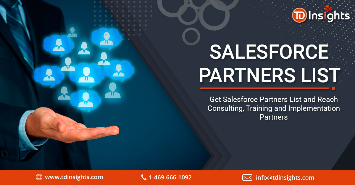 Salesforce Partners List | Salesforce com Partners List | TDInsights