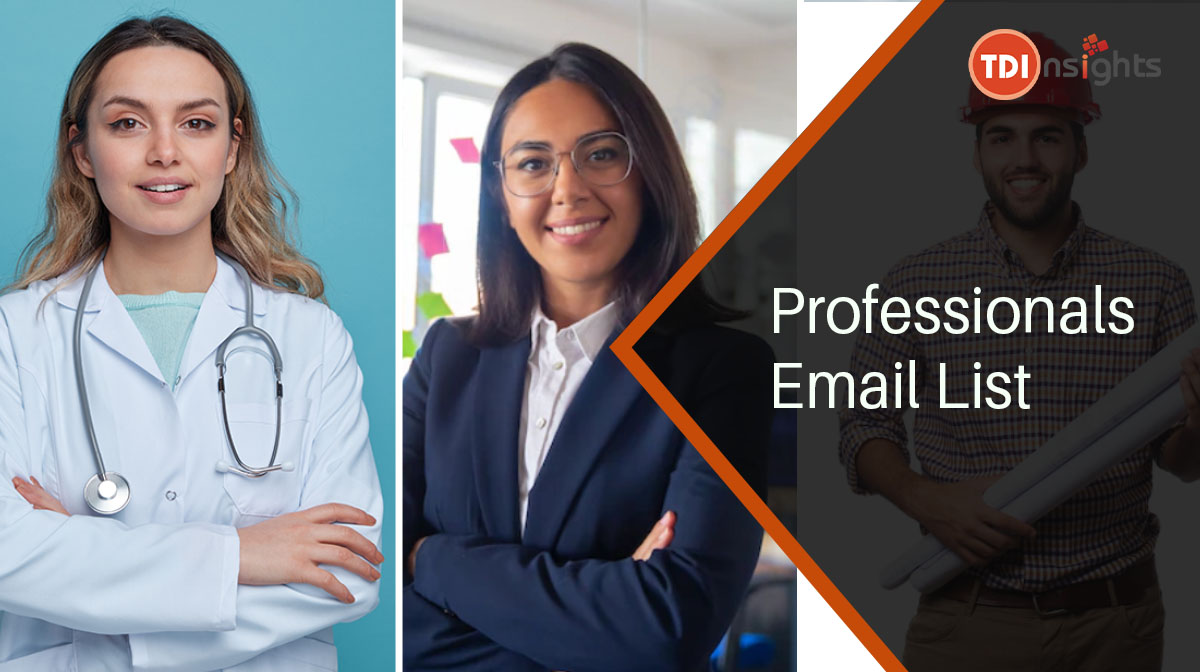 Professionals Email List & Mailing Lists (100% Verified)